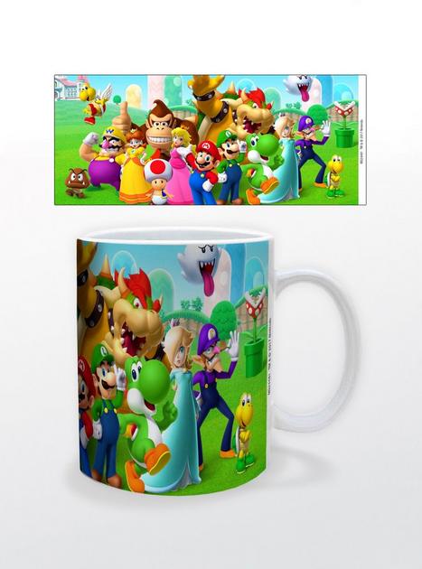 Nintendo Super Mario Bros. Character Group Shot Mug | BoxLunch