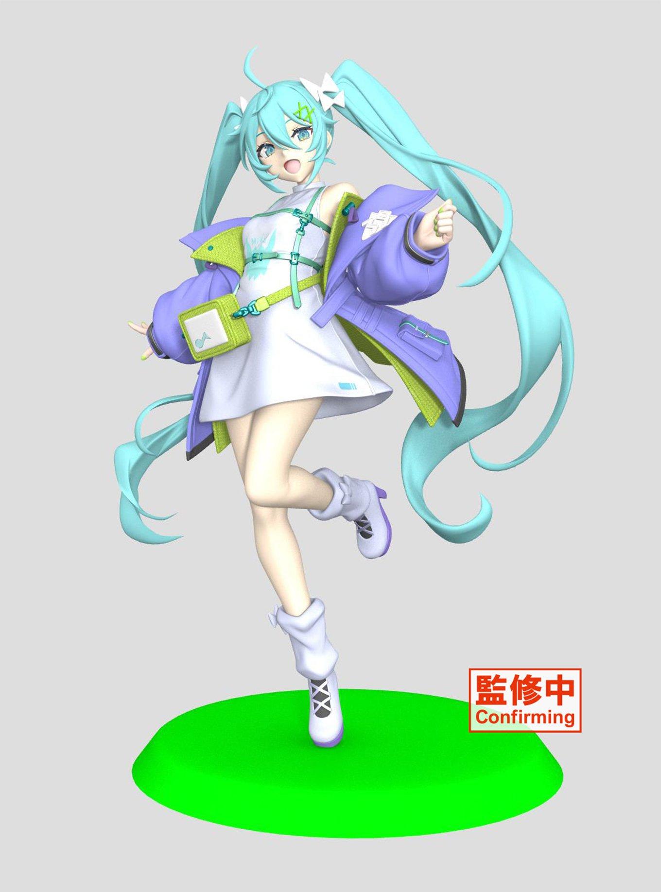 Taito Shion Taito Vocaloid Fashion Hatsune Miku Figure (Sporty Ver.)