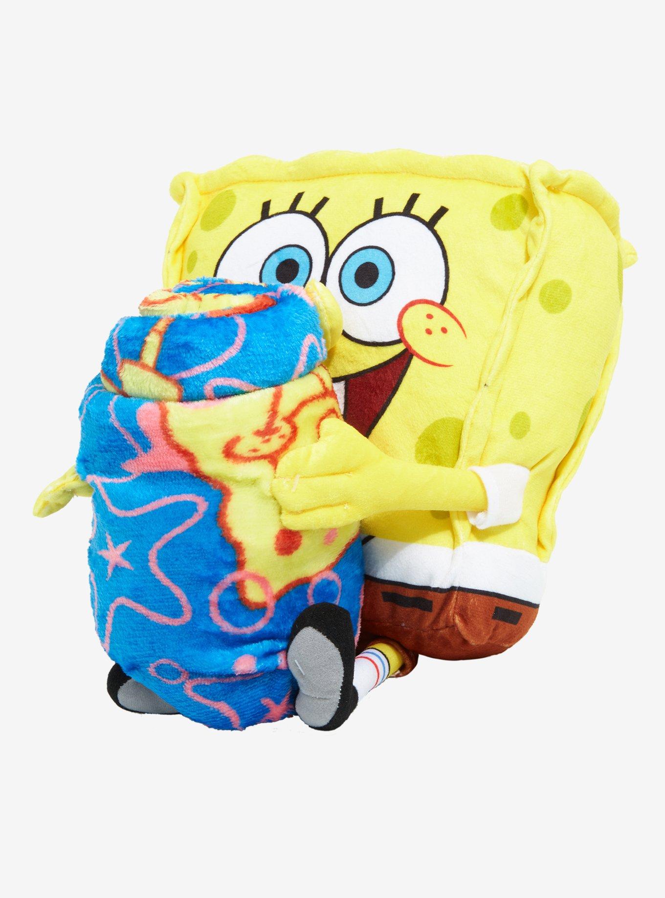 SpongeBob SquarePants Smiling Character Hugger Pillow & Silk Touch ...