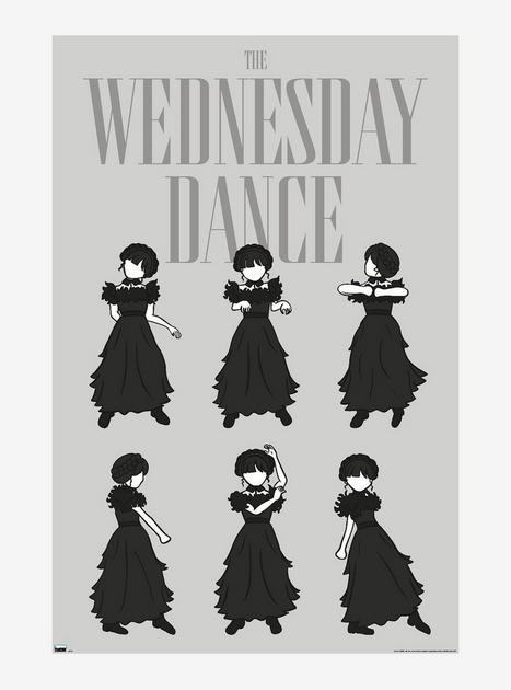 Wednesday The Wednesday Dance Poster | Hot Topic