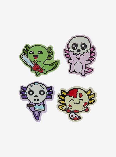 Killer Axolotl Sticker Pack | Hot Topic