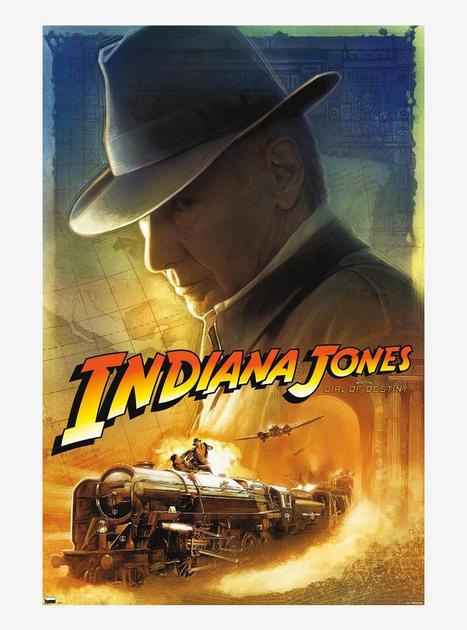 Indiana Jones And The Dial Of Destiny Movie Poster | Hot Topic