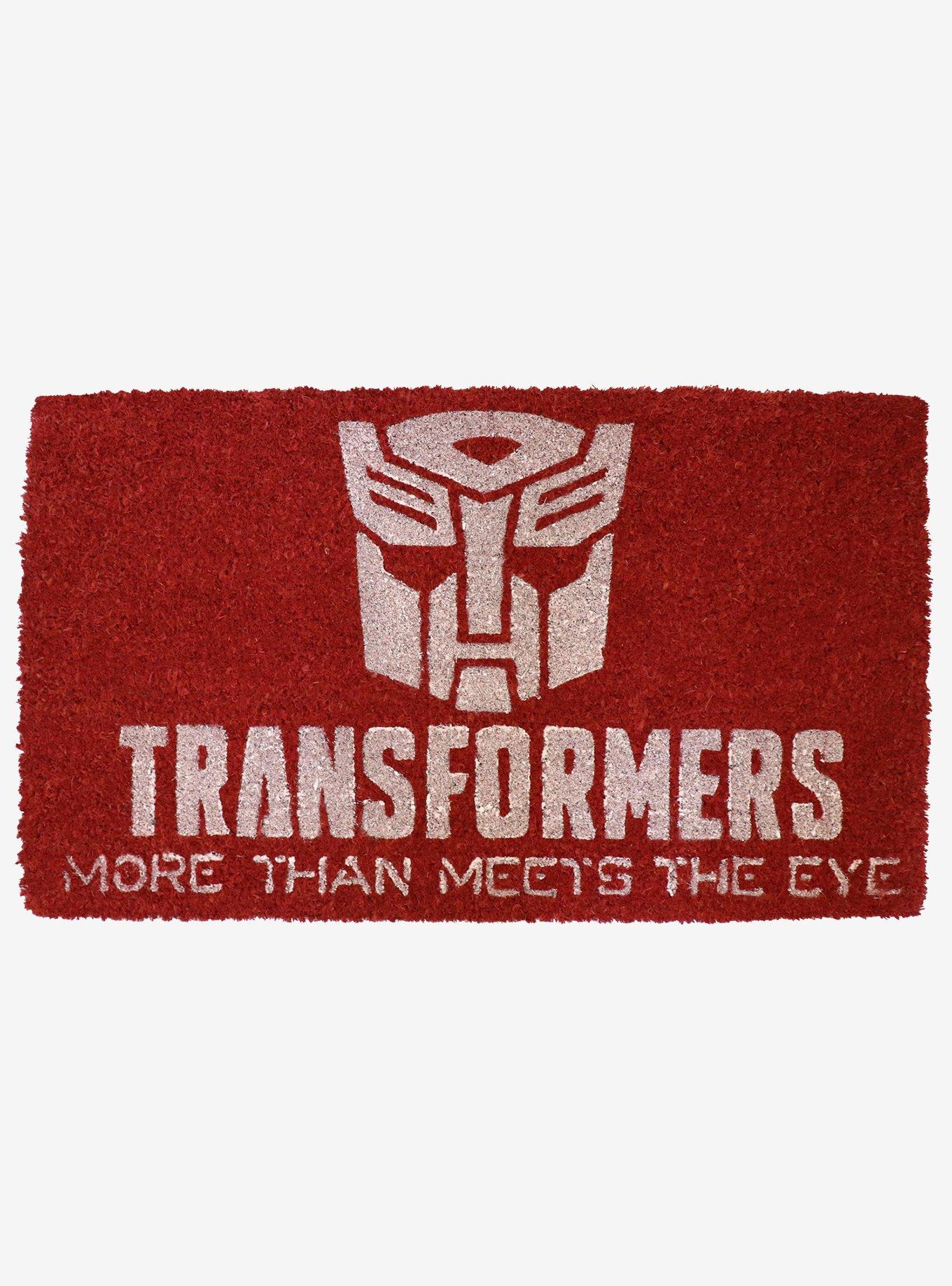 Transformers Logo Doormat | BoxLunch