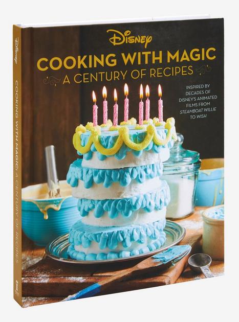 Disney Cooking With Magic: A Century Of Recipes Cookbook | Hot Topic