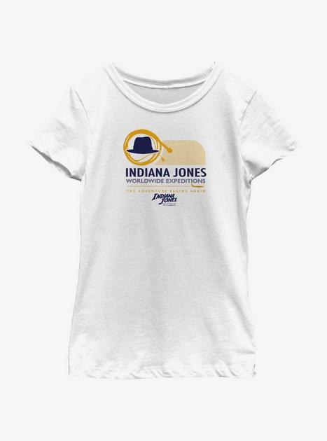 Indiana Jones and the Dial of Destiny Speedy Planes Girls Youth T-Shirt ...