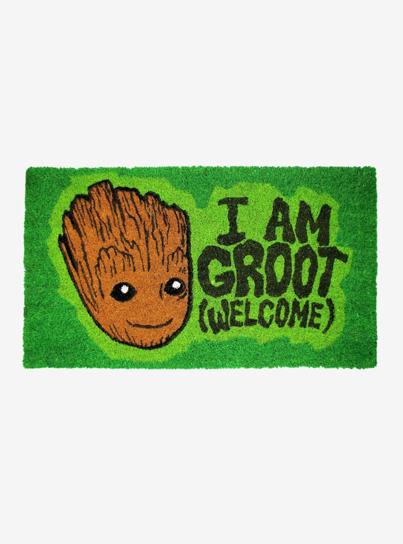 Marvel Guardians of the Galaxy I Am Groot Doormat | Hot Topic
