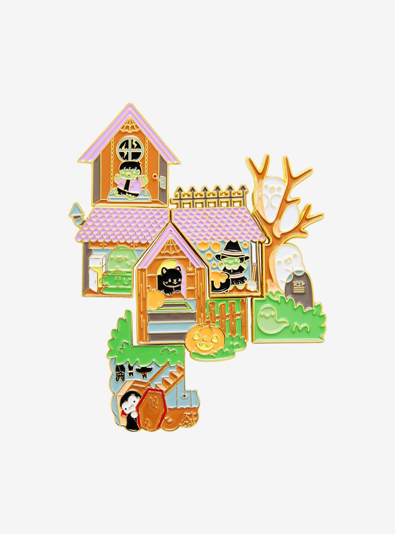 Haunted House Chibi Blind Box Enamel Pin By Bright Bat Design | Hot Topic