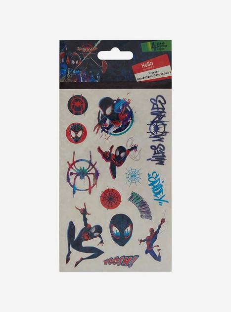 Marvel Spider-Man: Across The Spider-Verse Miles Morales Sticker Pack ...