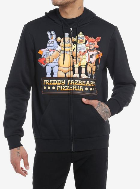 Five Nights At Freddy's Pizzeria Characters Hoodie | Hot Topic