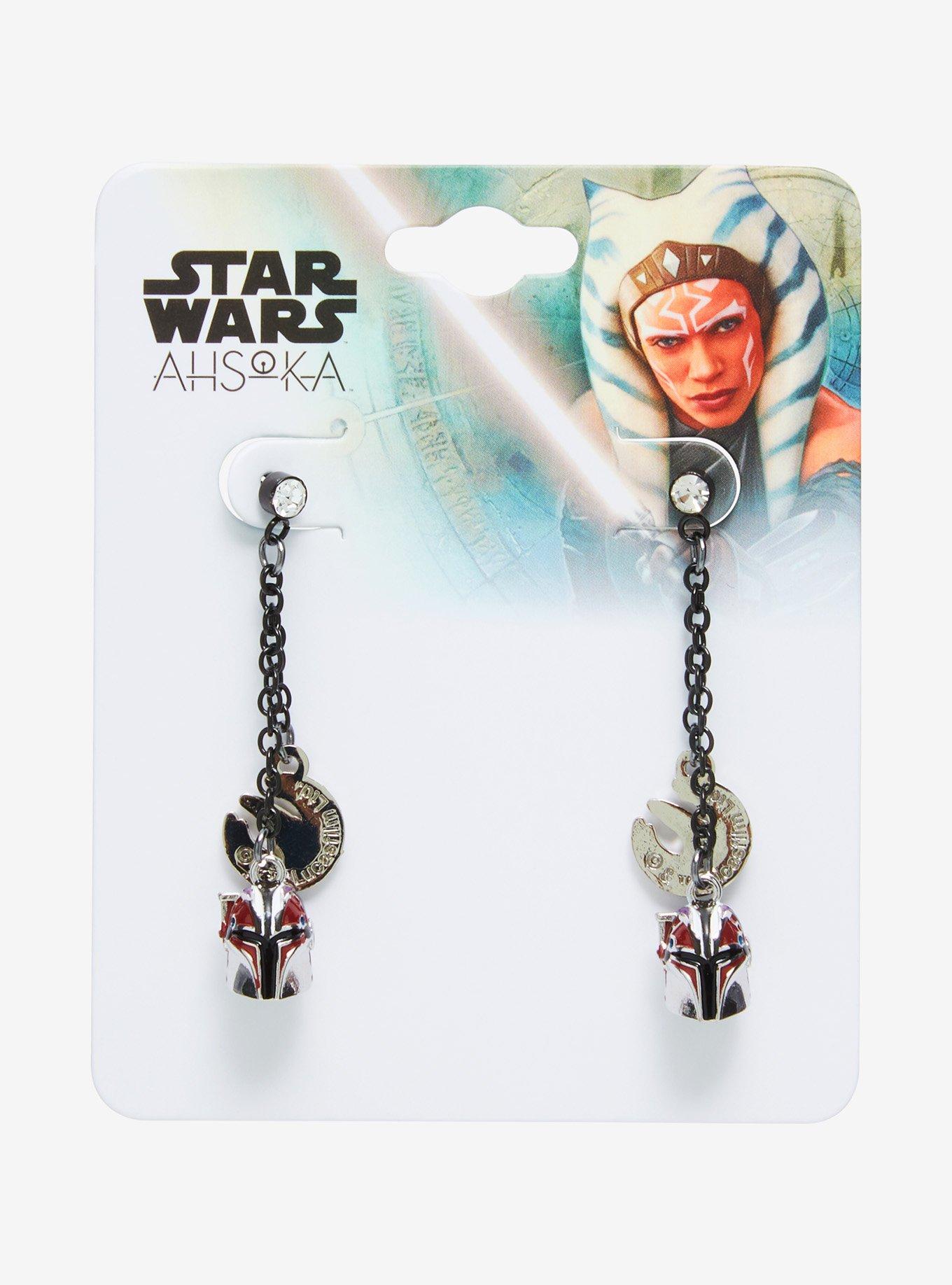Star Wars Ahsoka Sabine Wren Helmet Charm Earrings | BoxLunch