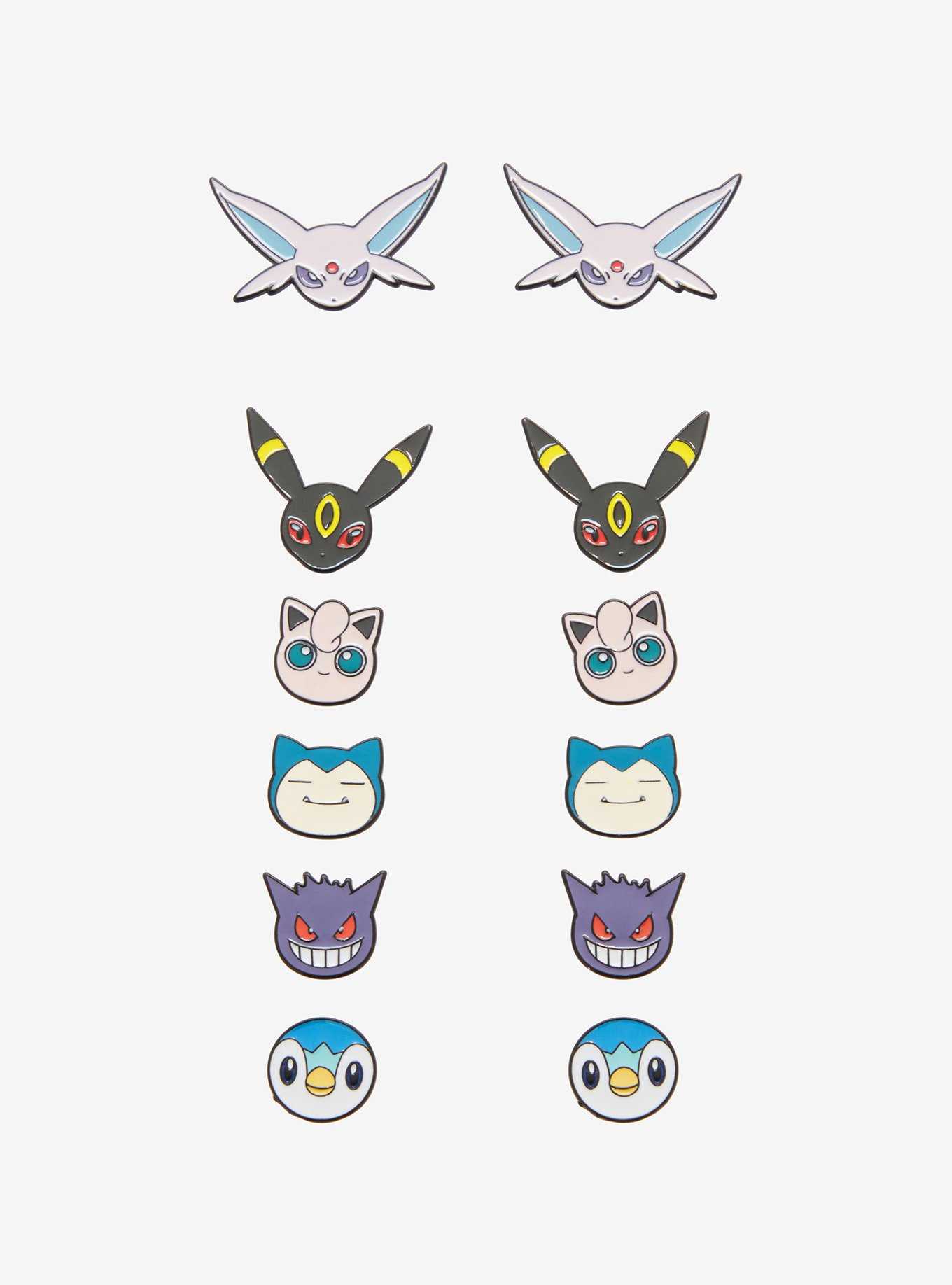 Pokémon Faces Earring Set - BoxLunch Exclusive | BoxLunch