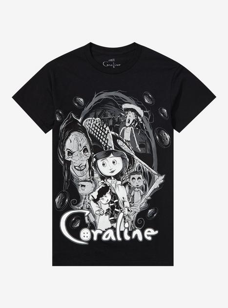 Coraline Group Buttons T-Shirt | Hot Topic