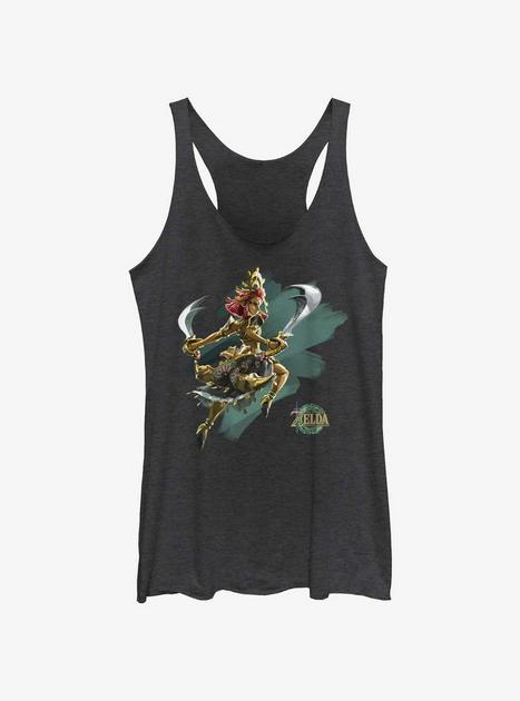 The Legend of Zelda: Tears of the Kingdom Riju Logo Womens Tank Top ...