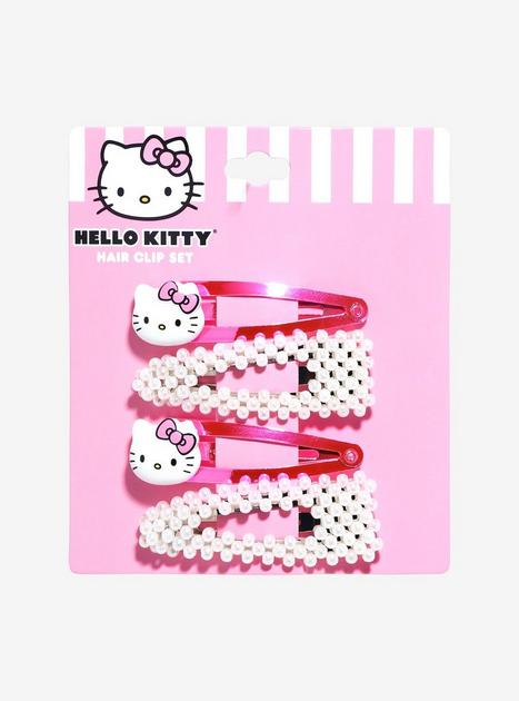 Hello Kitty Pearl Hair Clip Set | Hot Topic