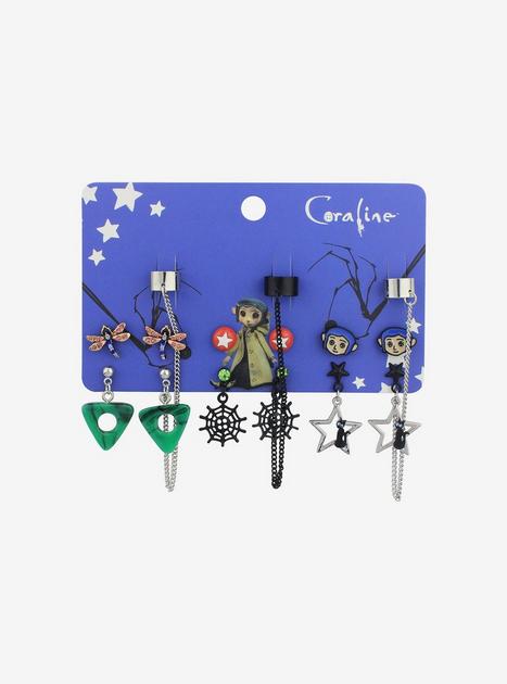 Coraline Icons Cuff Earring Set | Hot Topic