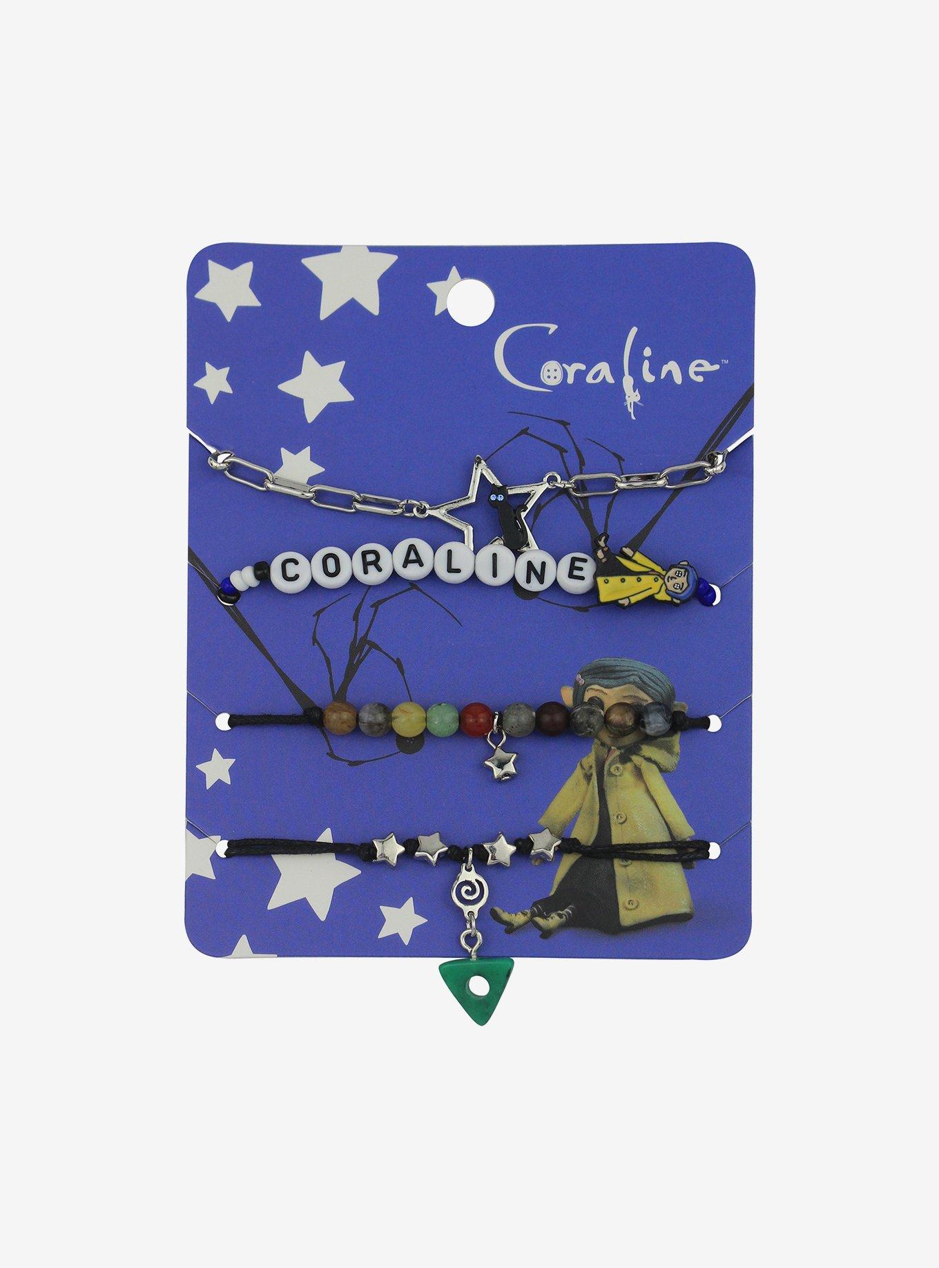 Coraline Star Seeing Stone Beaded Bracelet Set | Hot Topic