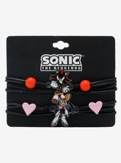 Sonic The Hedgehog Shadow & Rogue Best Friend Bracelet Set | Hot Topic