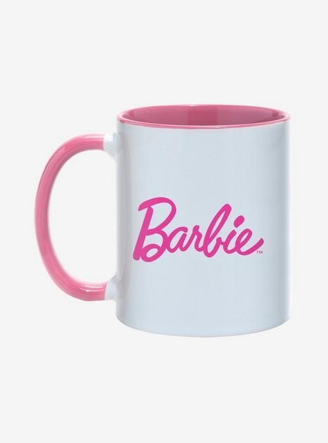 Barbie Classic Logo Mug - PINK | Hot Topic