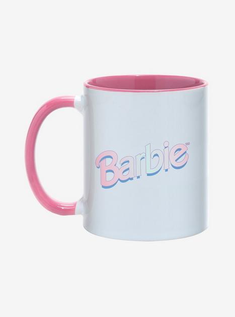 Barbie 90's Logo Mug - PINK | Hot Topic