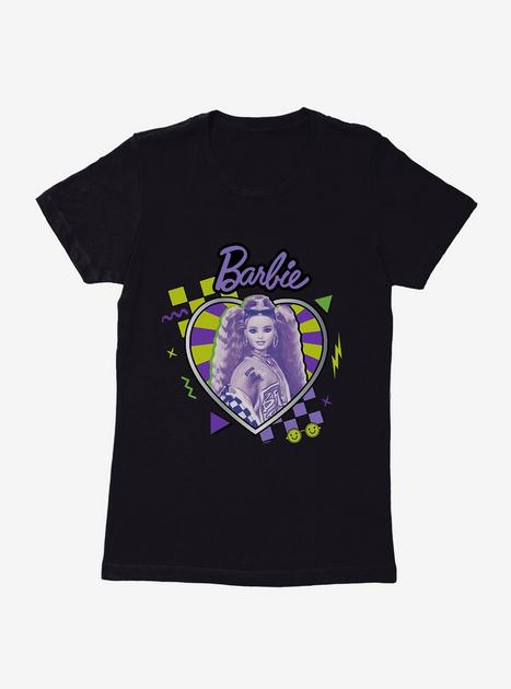 Barbie Extra Doll Heart Womens T-Shirt - BLACK | BoxLunch