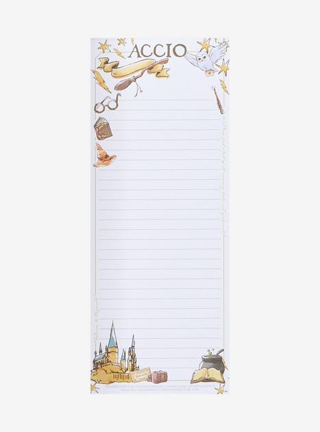 Harry Potter Icons Magnetic Notepad | Hot Topic