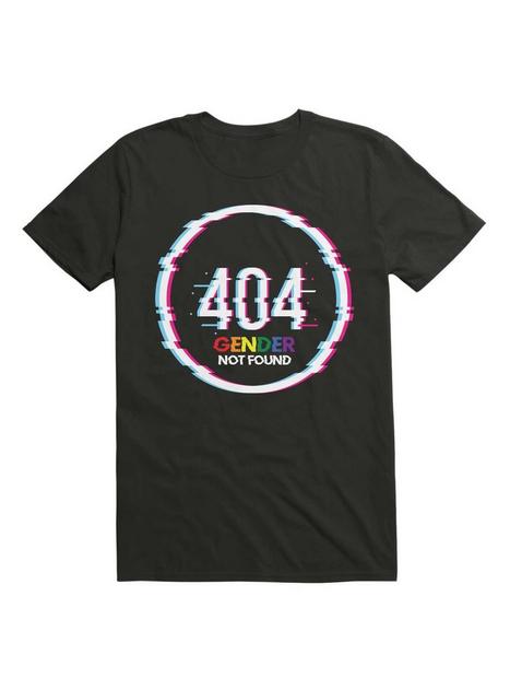 404 Gender Not Found T-Shirt | Hot Topic