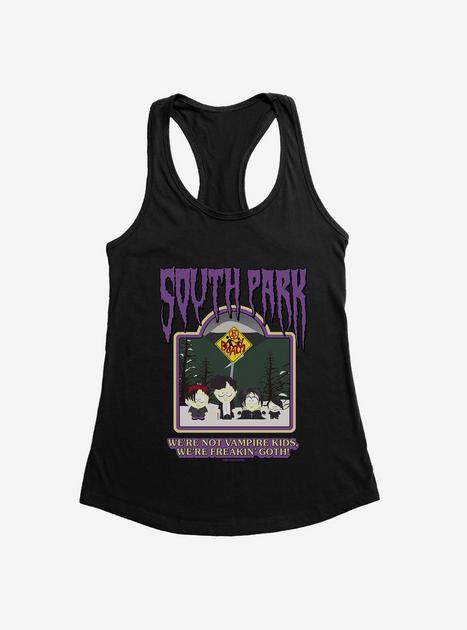 South Park We're Freakin Goth! Girls Tank Top - BLACK | Hot Topic