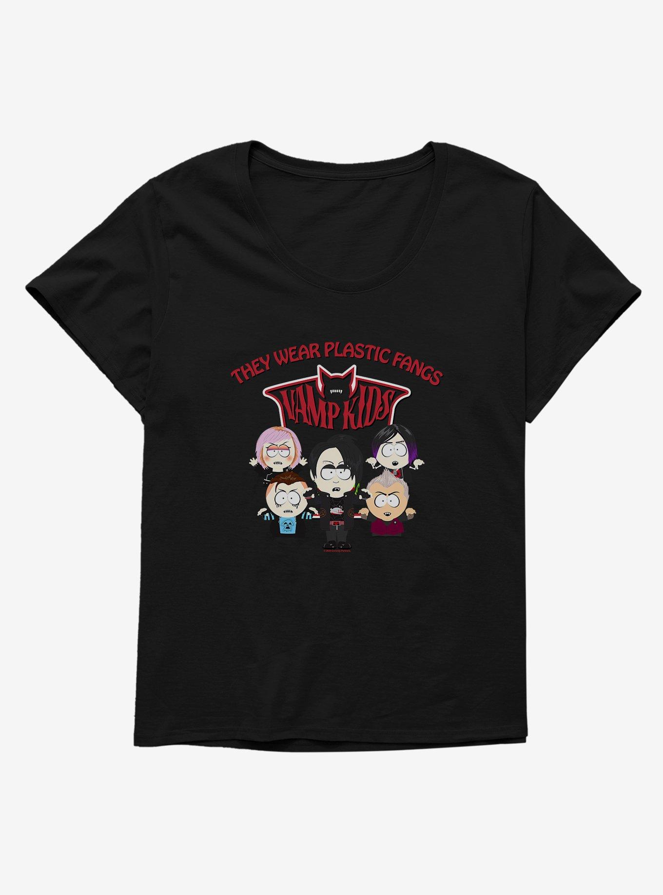 South Park Vamp Kids Girls T-Shirt Plus Size - BLACK | Hot Topic