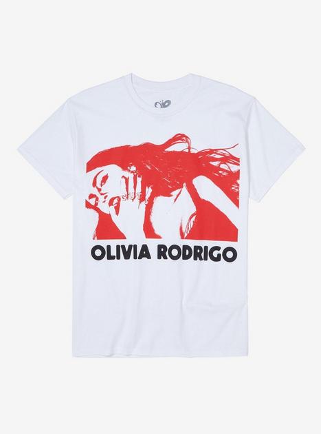 Olivia Rodrigo Guts Red Stencil T-Shirt | Hot Topic