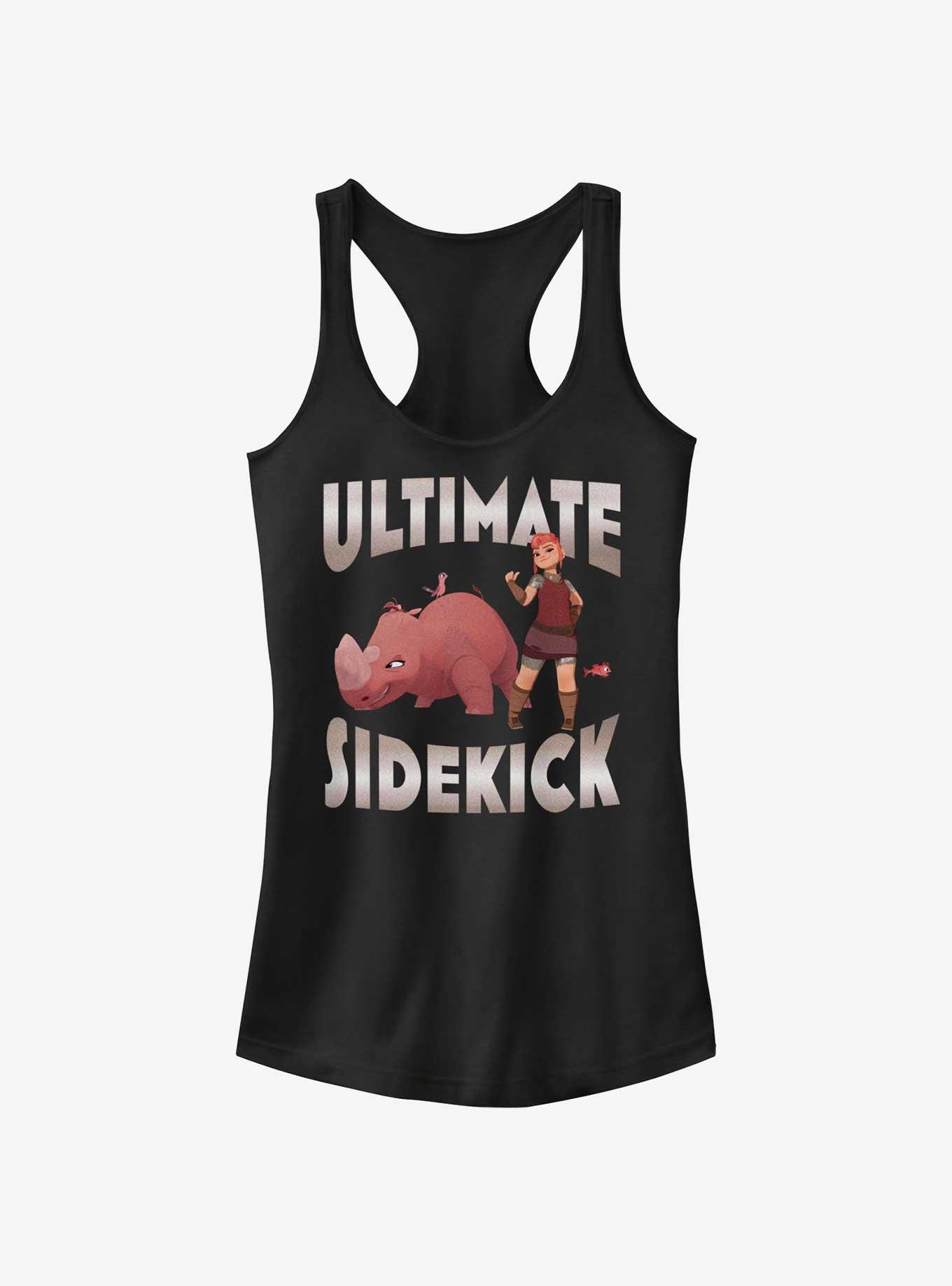 Nimona Ultimate Sidekick Girls Tank - BLACK | Hot Topic