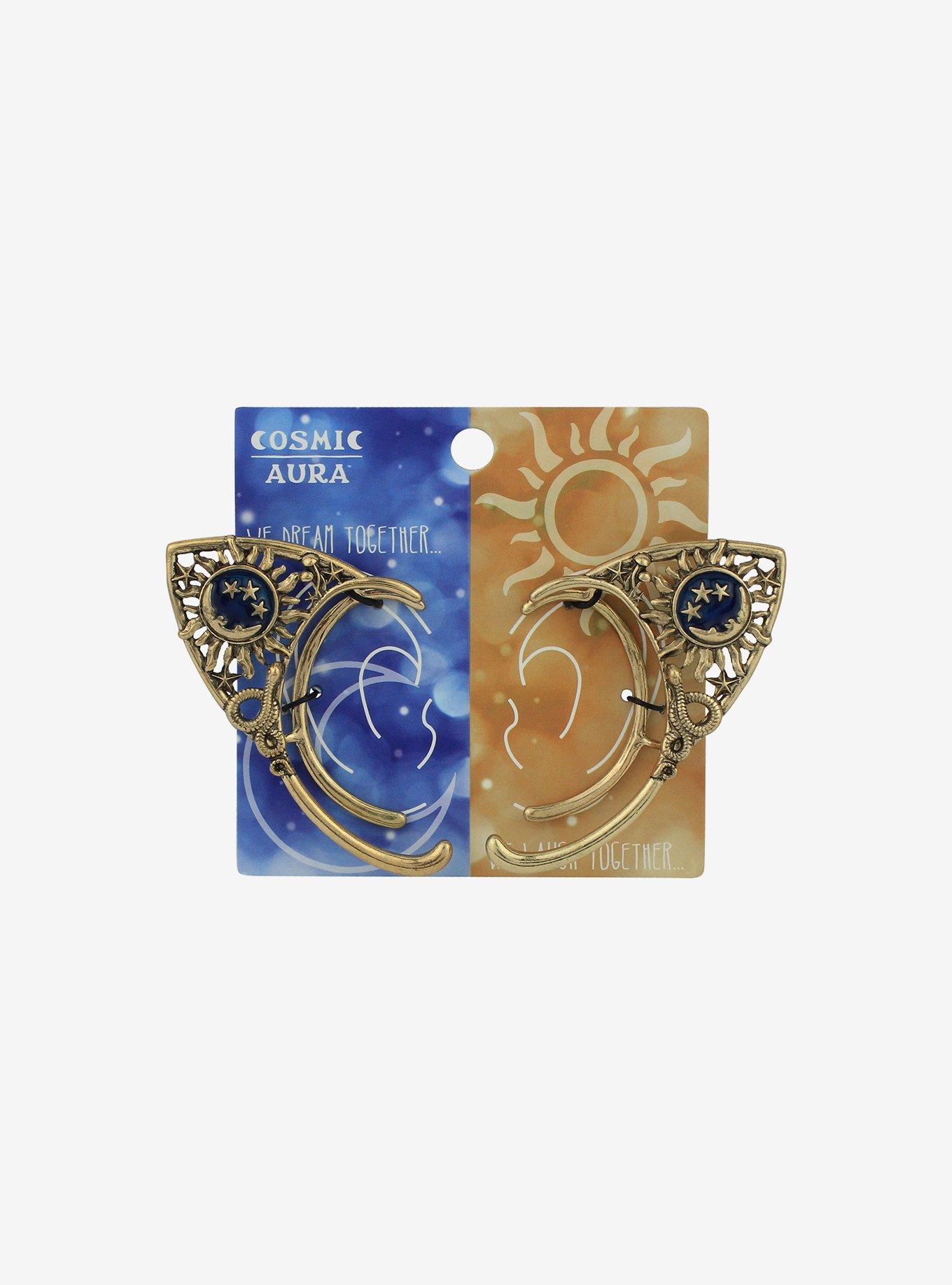 Cosmic Aura Celestial Cat Ear Cuff Set | Hot Topic