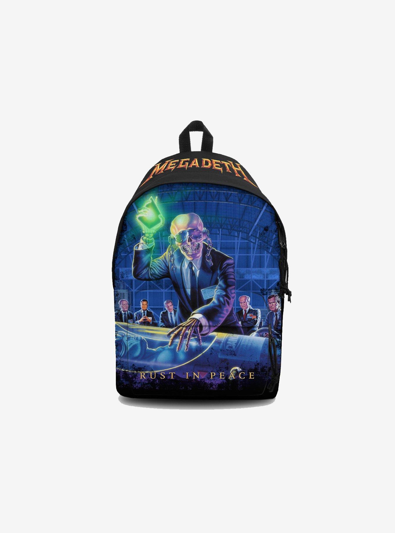 Rocksax Megadeth Rust In Peace Daypack Backpack | Hot Topic