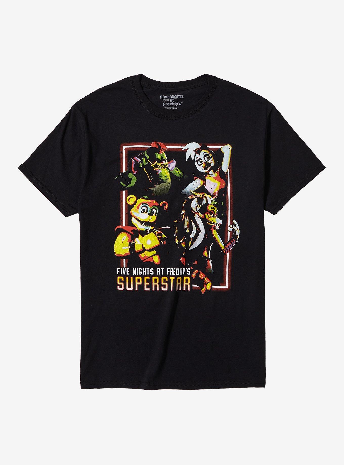 Five Nights At Freddys Superstar T Shirt Hot Topic