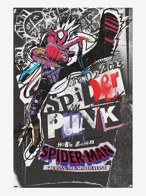 Marvel Spider-Man: Across The Spider-Verse Spider-Punk Poster | Hot Topic