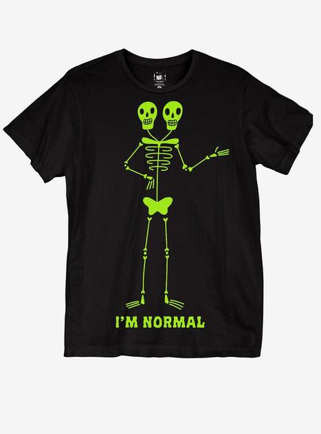 Double-Headed Skeleton T-Shirt By Kaitlin Martin | Hot Topic