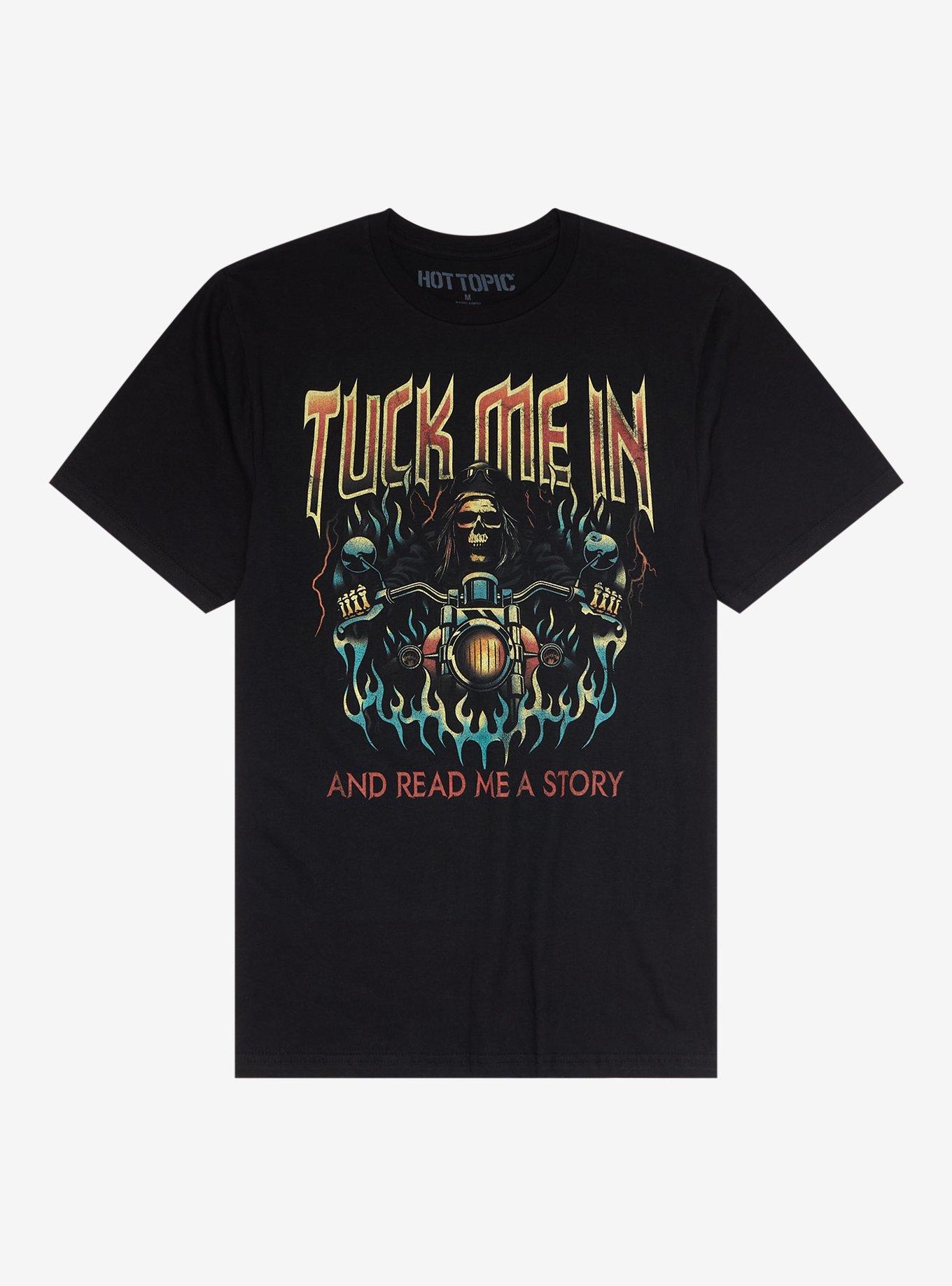 Tuck Me In Biker T-Shirt | Hot Topic
