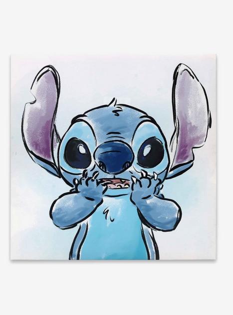 Disney Lilo & Stitch Surprised Expression Canvas Wall Decor | BoxLunch