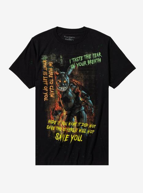 Five Nights At Freddy's Spring Trap Boyfriend Fit Girls T-Shirt | Hot Topic
