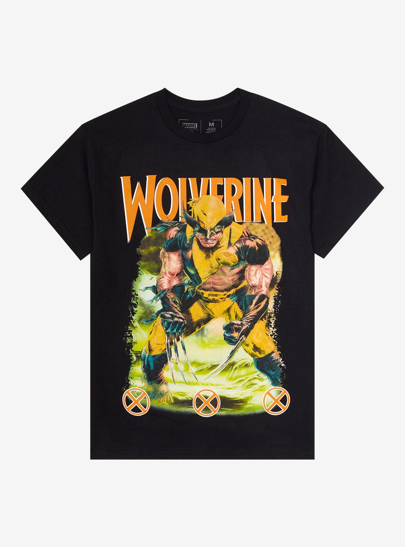 Marvel Wolverine Crouching Portrait T-Shirt | Hot Topic