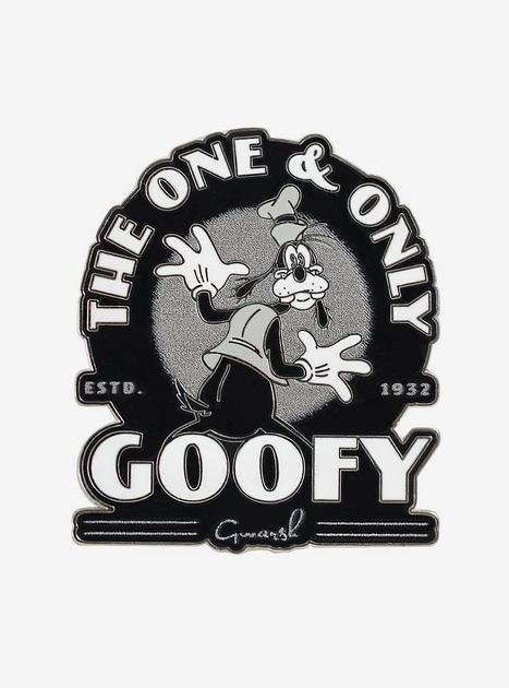 Disney 100 Goofy Tonal Portrait Enamel Pin - BoxLunch Exclusive | BoxLunch