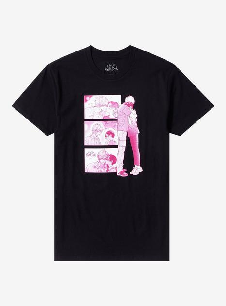 In The Clear Moonlit Dusk Pink Tone Manga Panel T-Shirt | Hot Topic