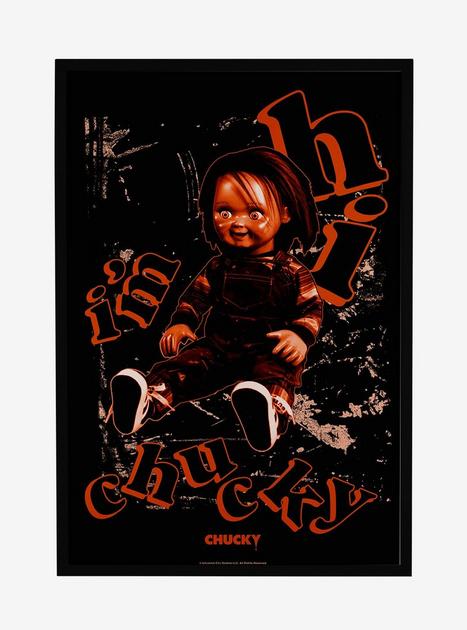 Chucky TV Series Hi I'm Chucky Framed Poster | Hot Topic