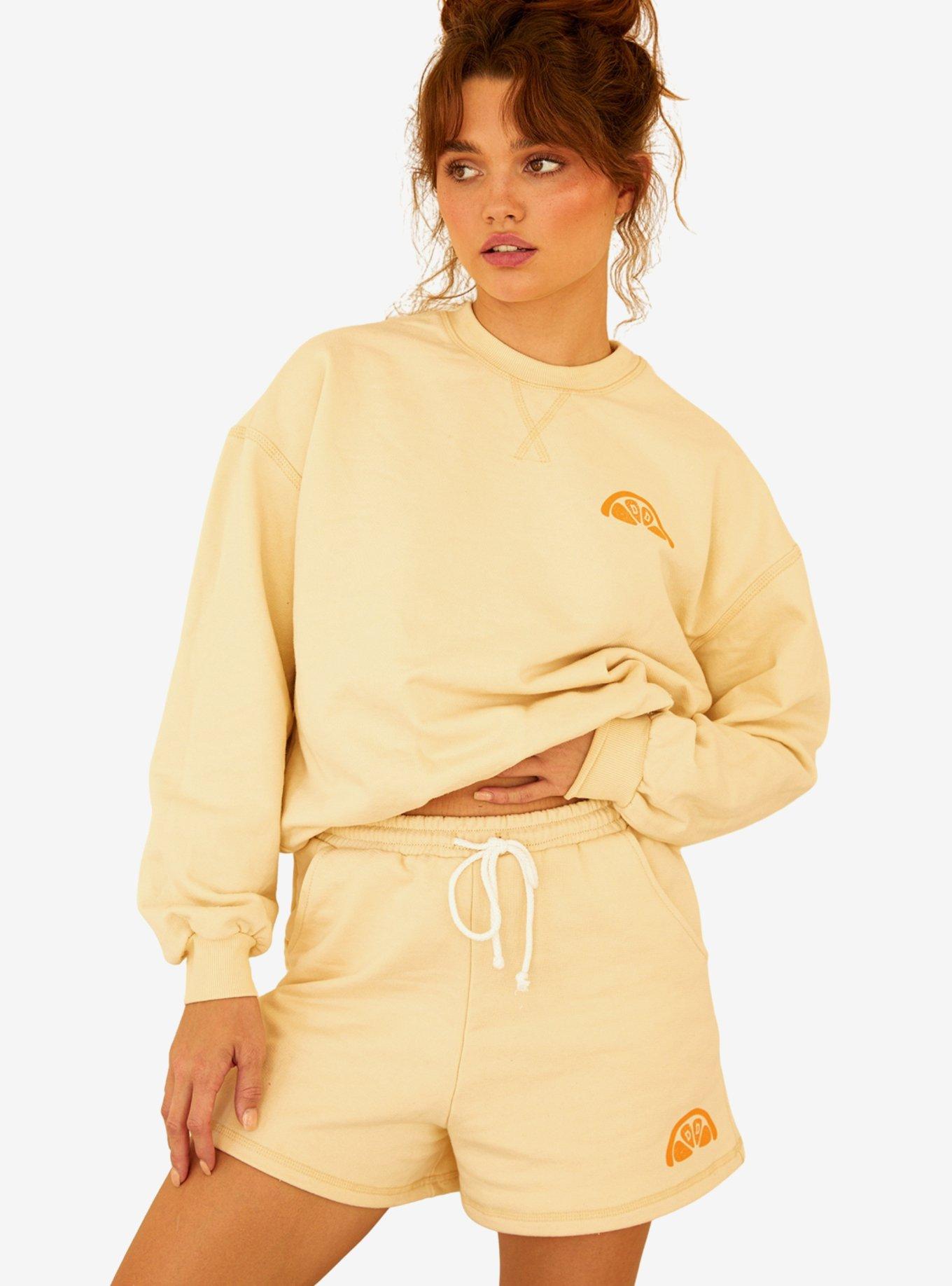 Dippin' Daisy's Clementine Swim Shorts Cover-Up Cream | Hot Topic