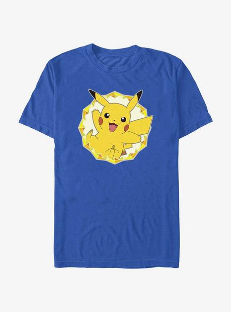 Pokemon Pikachu Sparkle T-Shirt - BLUE | Hot Topic
