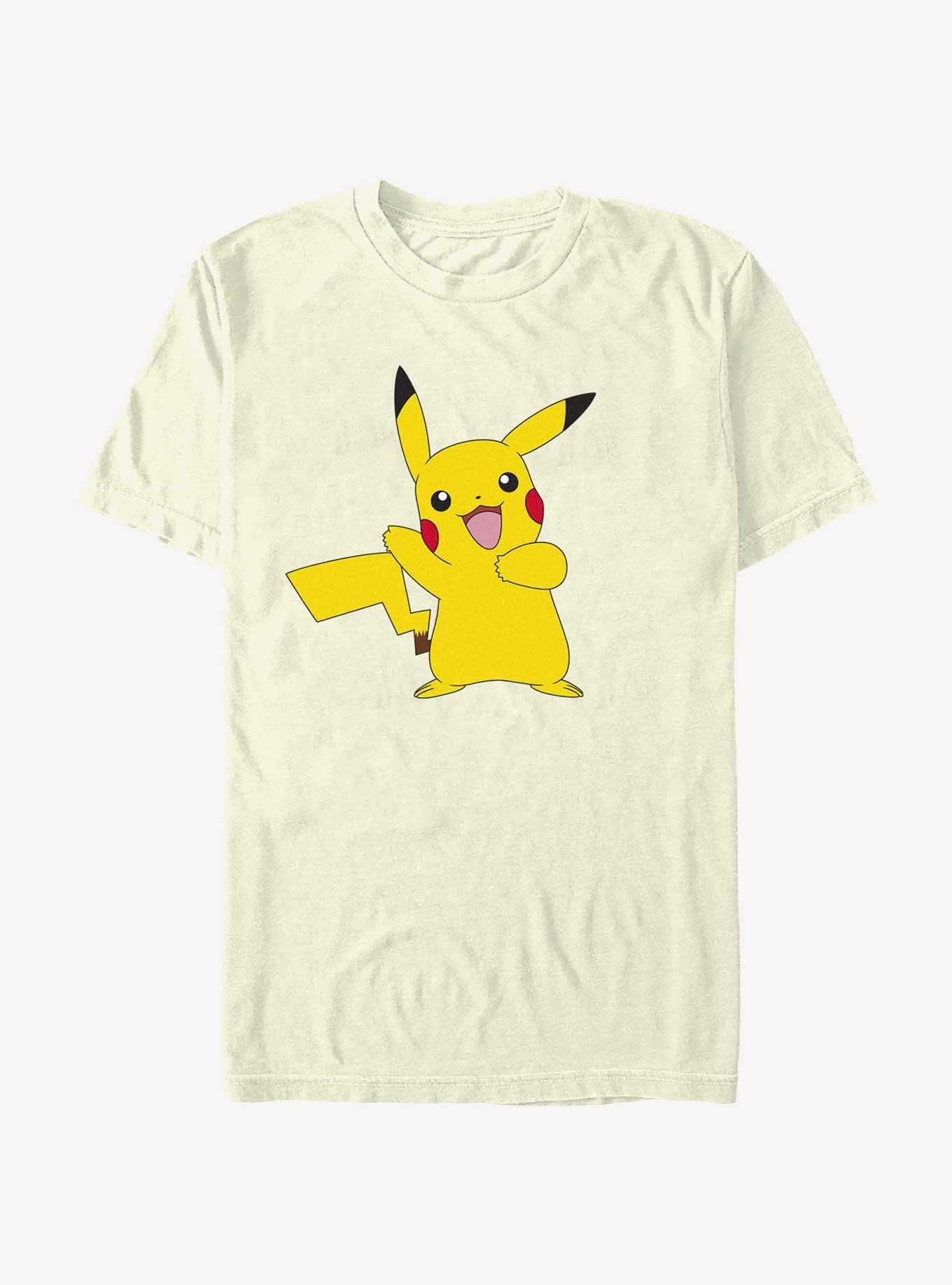 Pokemon Pikachu Dance T Shirt Beigetan Hot Topic