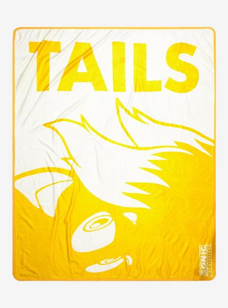 Sonic The Hedgehog Tails Throw Blanket | Hot Topic