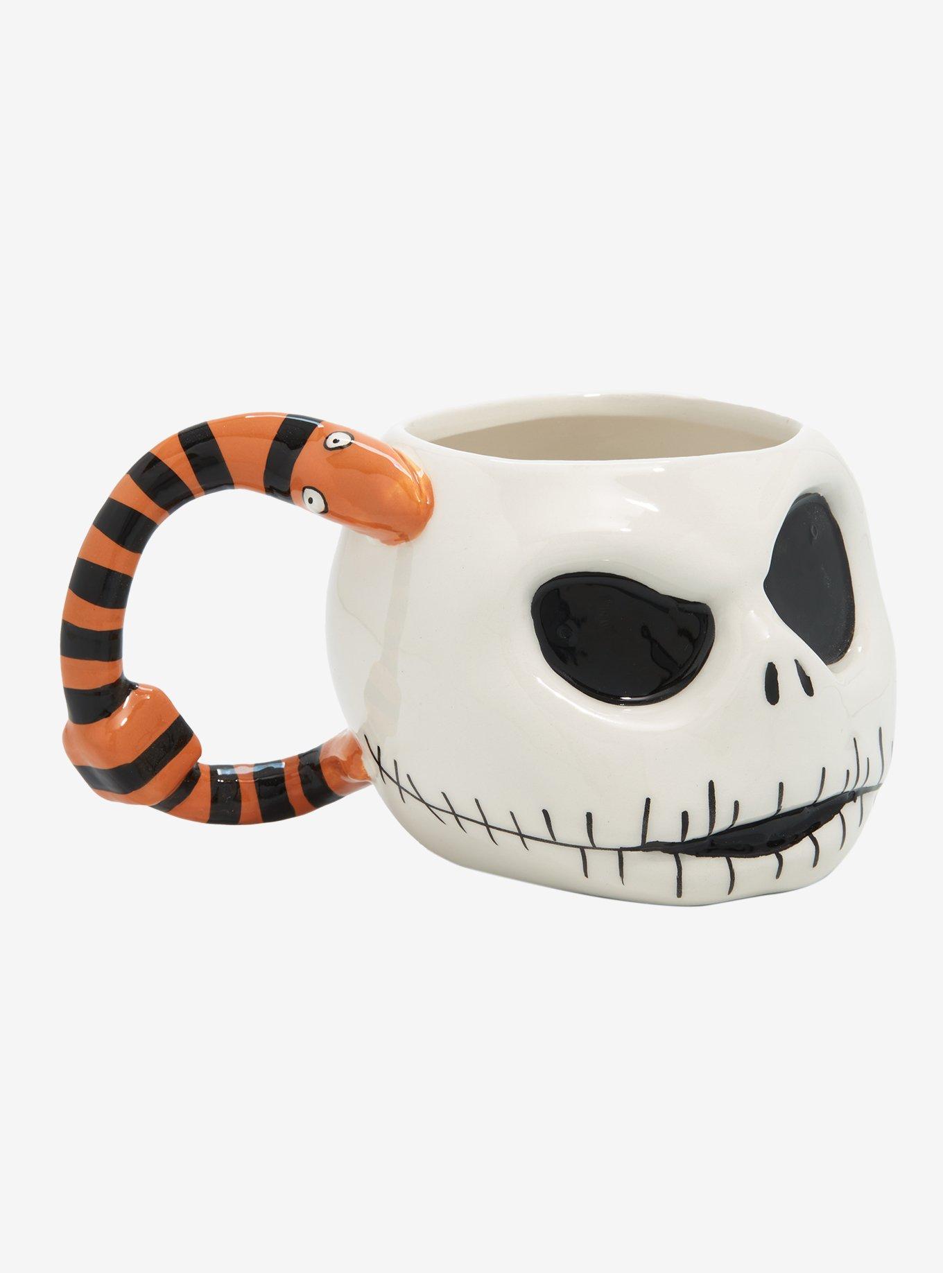 The Nightmare Before Christmas Jack Snake Figural Mug | Hot Topic