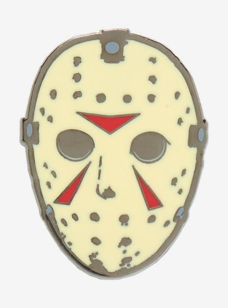 Friday The 13th Jason Mask Enamel Pin | Hot Topic
