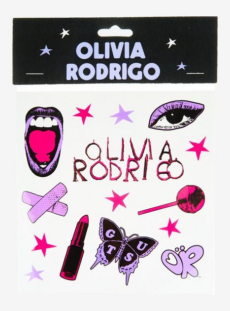 Olivia Rodrigo GUTS Sticker Sheet | Hot Topic