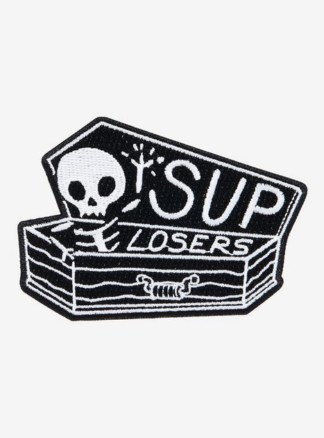 Sup Losers Coffin Patch | Hot Topic